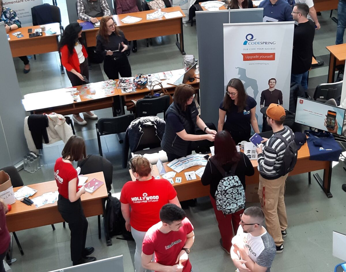 Visit Codespring Stand During Sapientia’s Career Fair in Târgu-Mureș